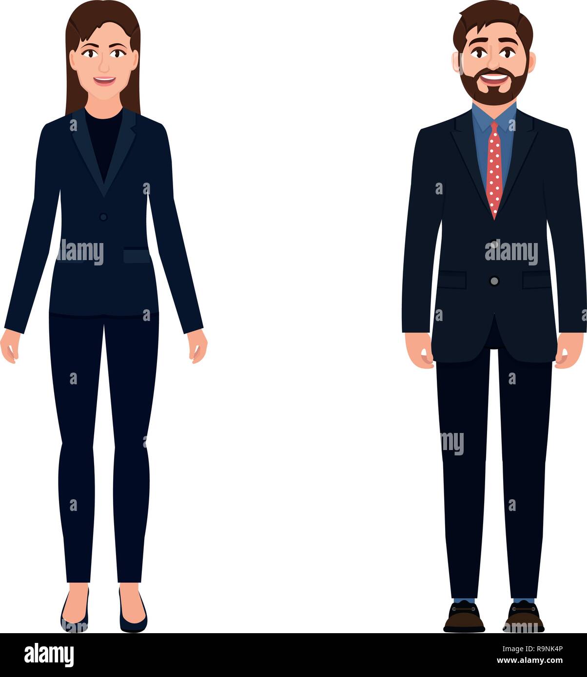 Male secretary to female boss Stock Vector Images - Alamy