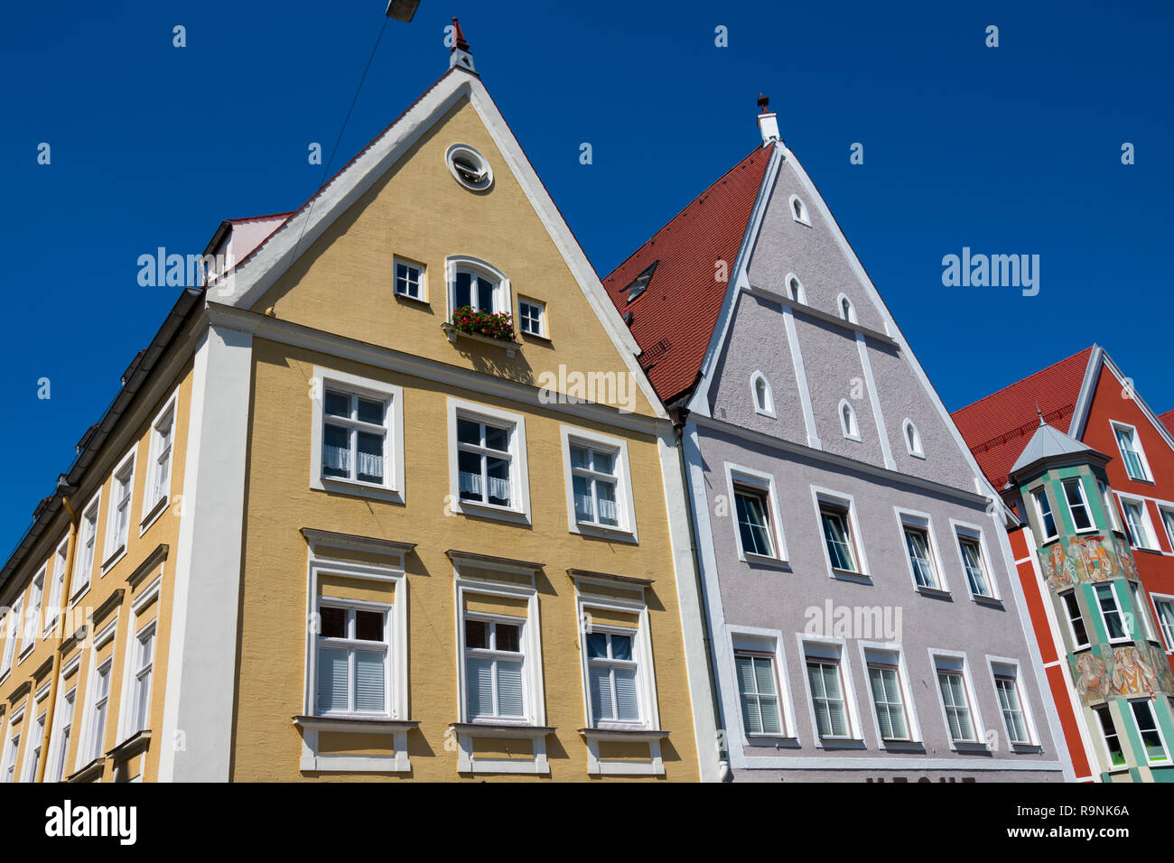 Colorful bavarian houses hi-res stock photography and images - Alamy