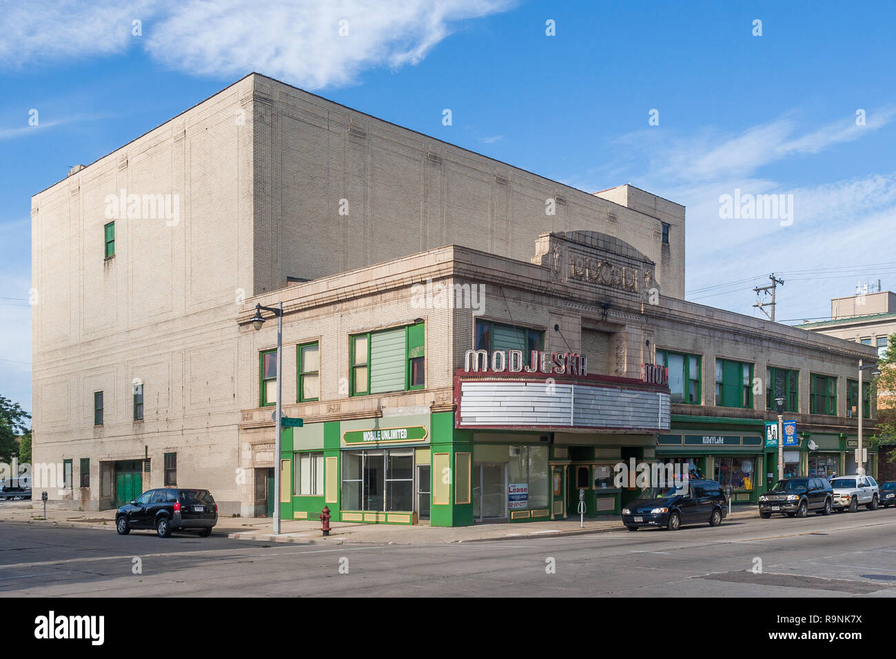 Modjeska Theater building on Mitchell Street Stock Photo - Alamy