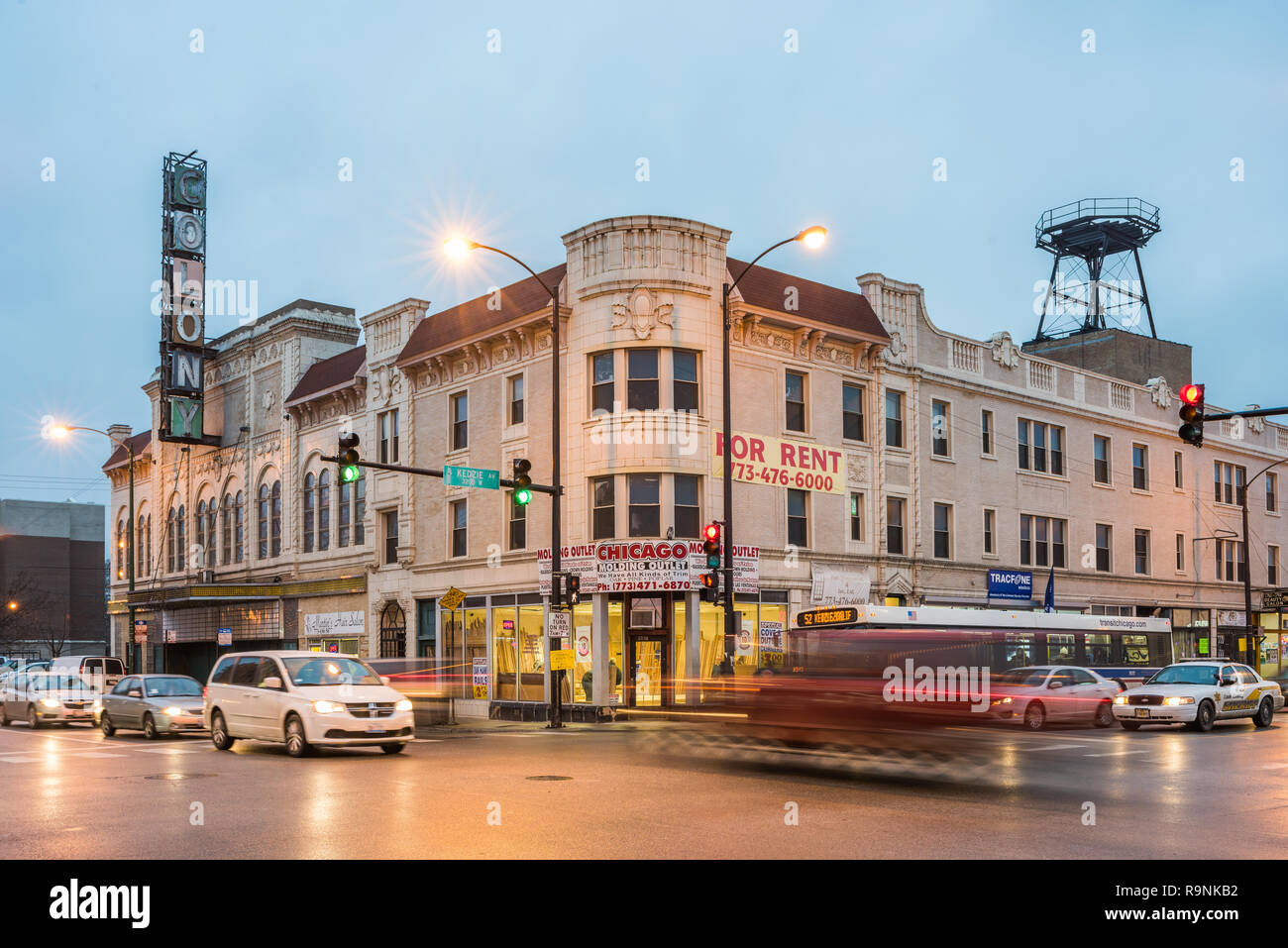 Colony Theater on the south side Stock Photo - Alamy