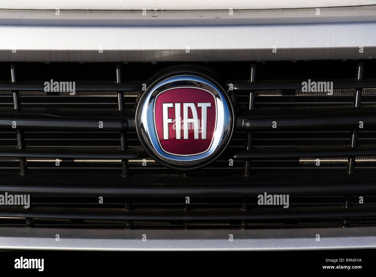 Fiat panda logo car hi-res stock photography and images - Alamy