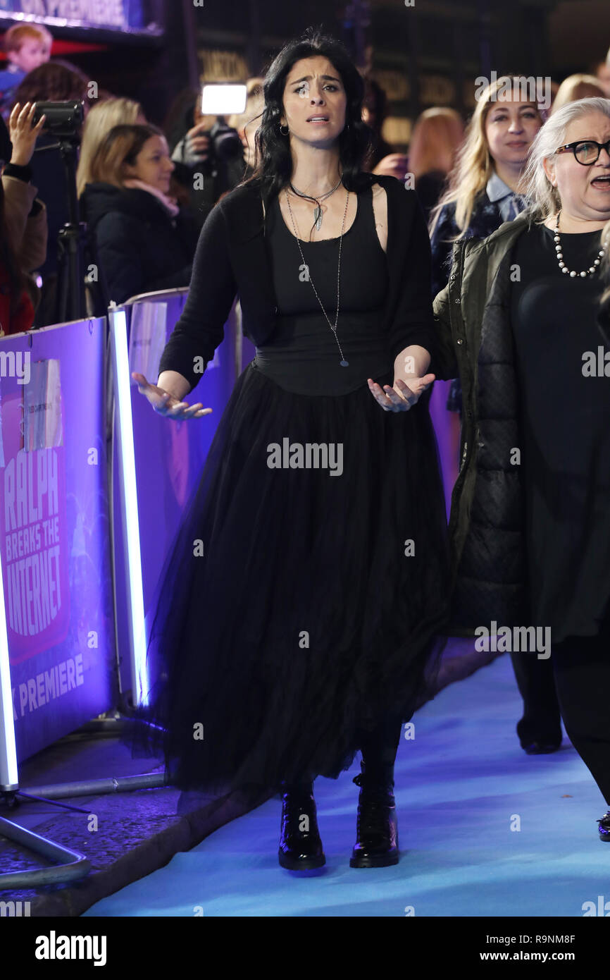 'Ralph Breaks The Internet' UK Premiere held at the Curzon Mayfair ...
