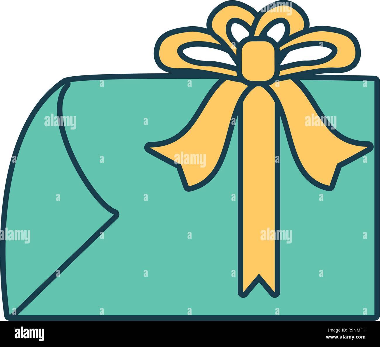 gift commercial sticker icon vector illustration design Stock Vector ...