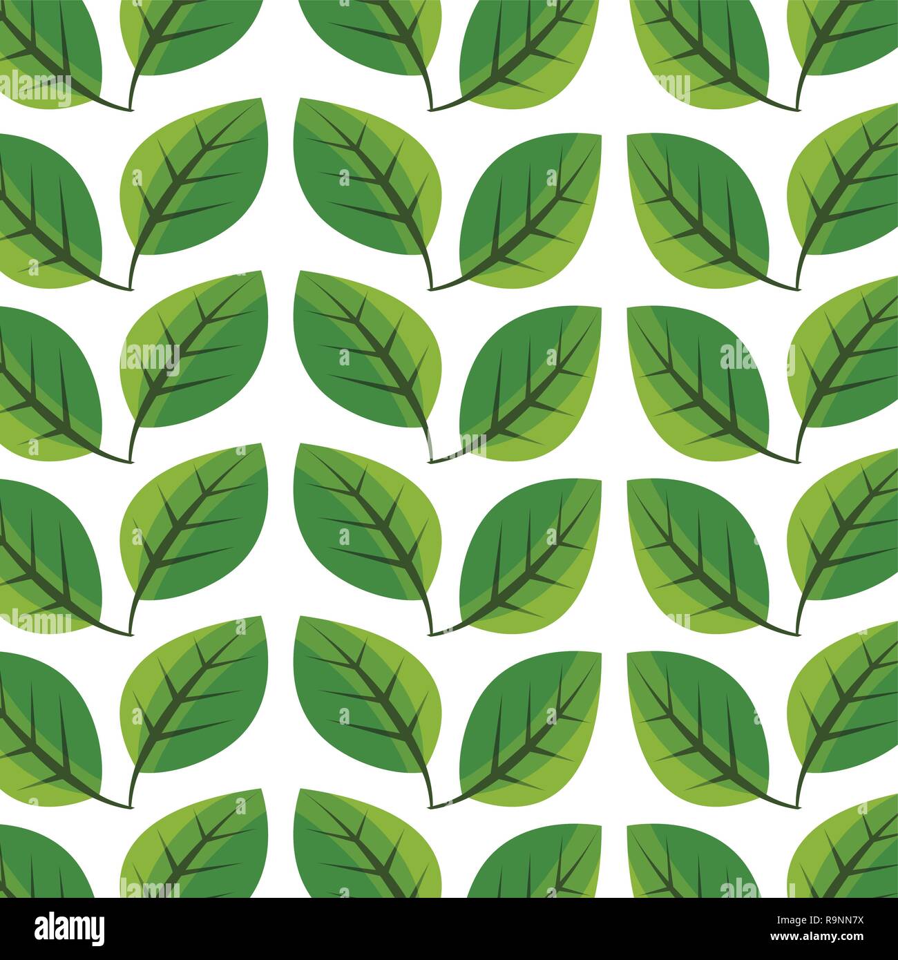 leaves background design, vector illustration Stock Vector Image & Art ...