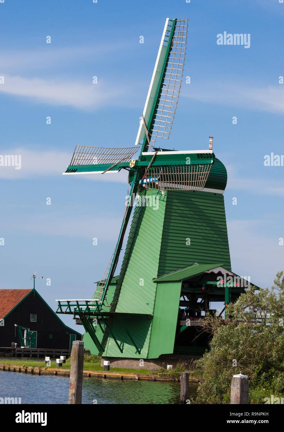 Holland Windmill in Summer.jpg Stock Photo - Alamy