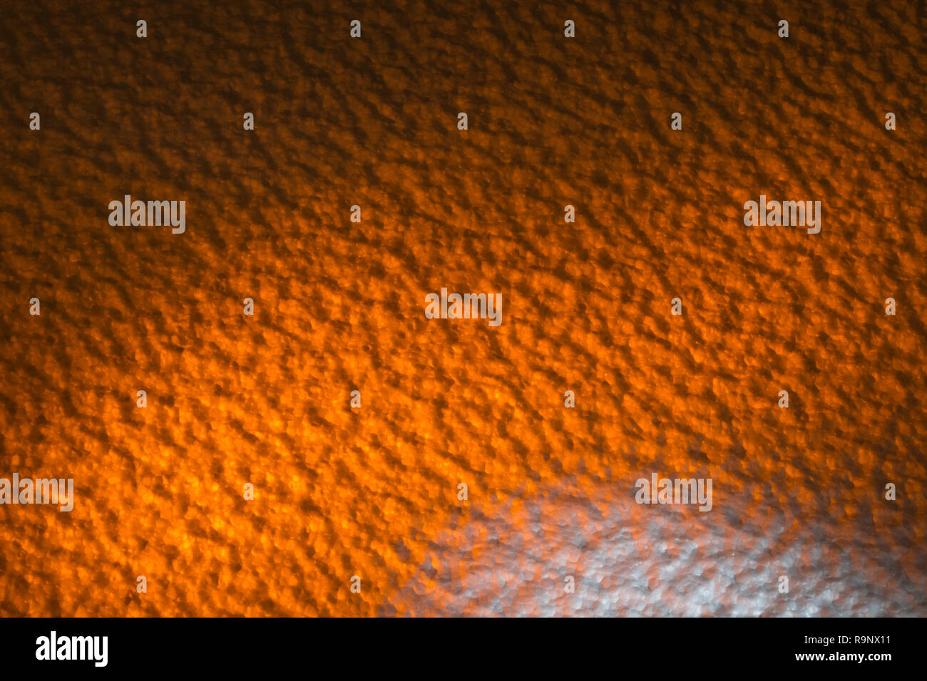 Rough surface of polystyrene ceiling tiles. Metaphor rough surface ...