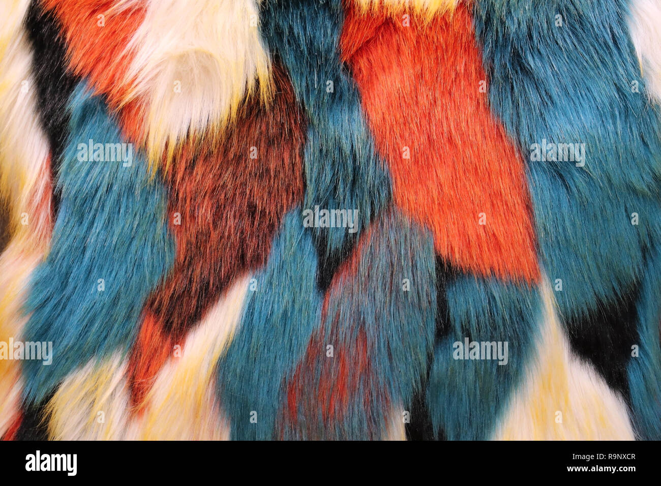 Colorful fur texture abstract background with multi color pattern Stock ...