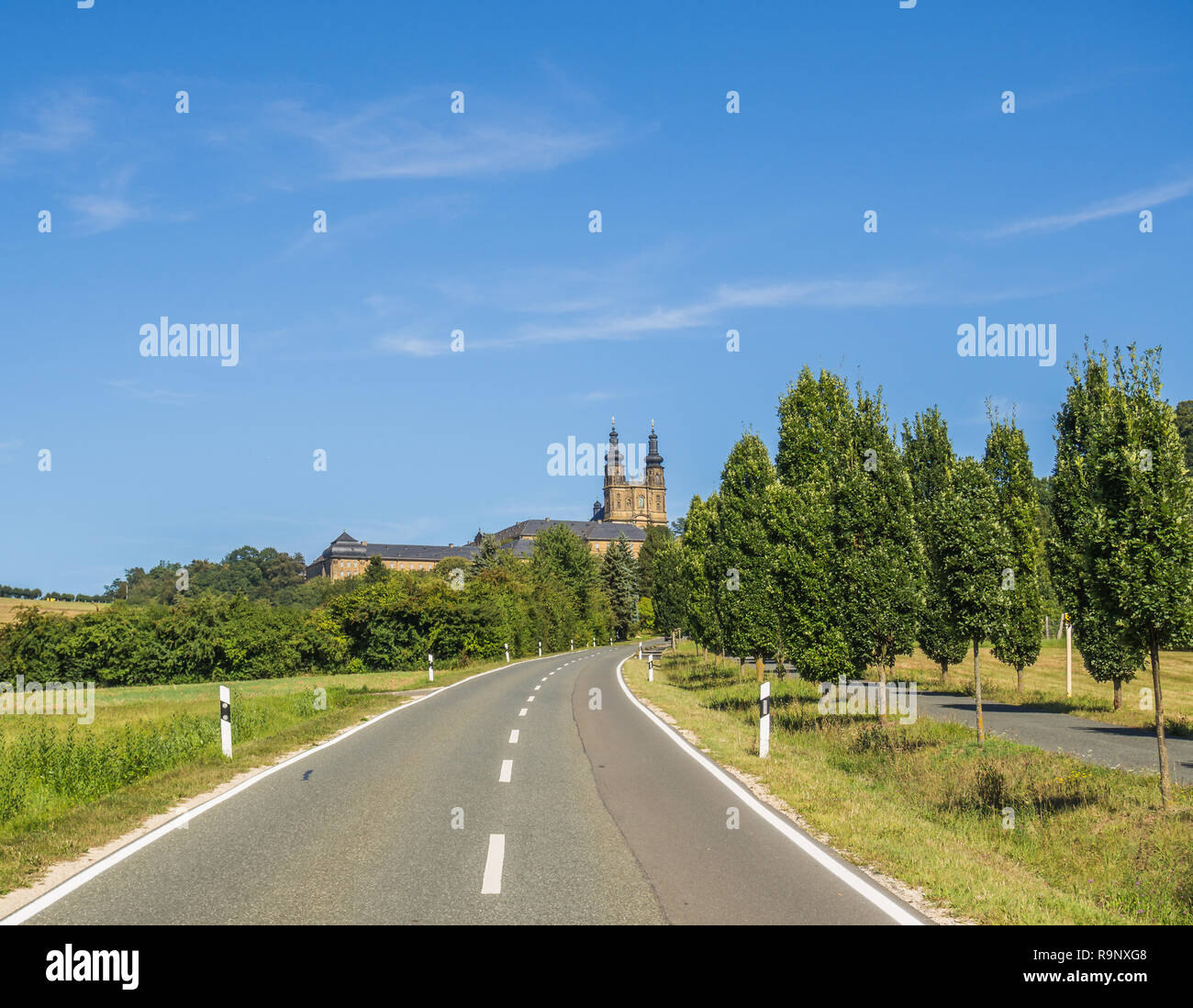 View of banz abbey hi-res stock photography and images - Alamy
