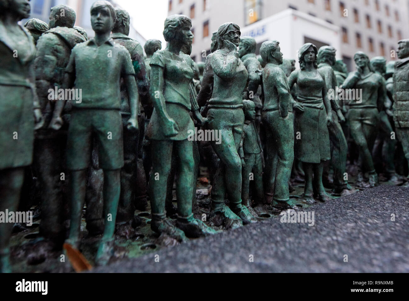 Grass Roots Square By Do Ho Suh Teatergata Oslo Norway Stock Photo - Alamy