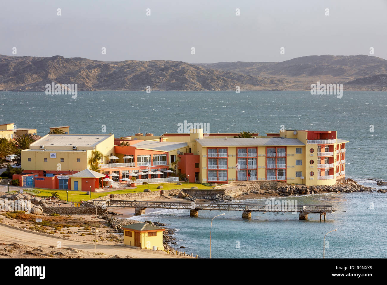 Nest Hotel in Luderitz Namibia, Africa Stock Photo - Alamy