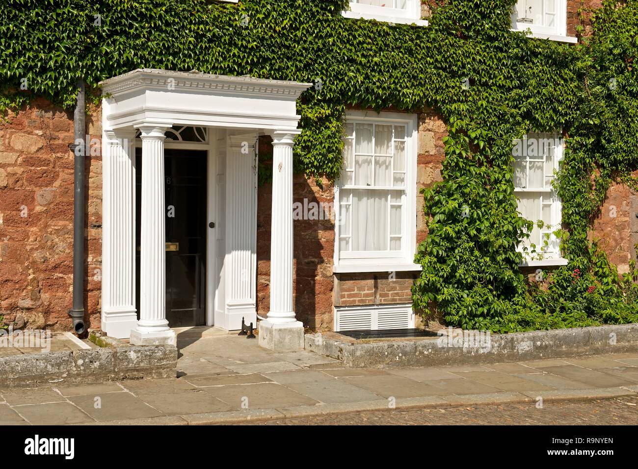 Exeter Cathedral Close, Exeter Stock Photo - Alamy