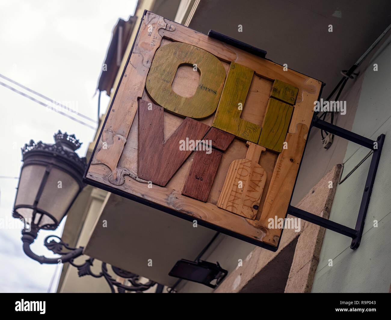 Valencia Sign High Resolution Stock Photography and Images - Alamy