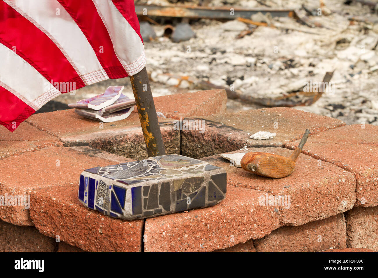 These images were captured in neighborhoods near Santa Rosa, California ...