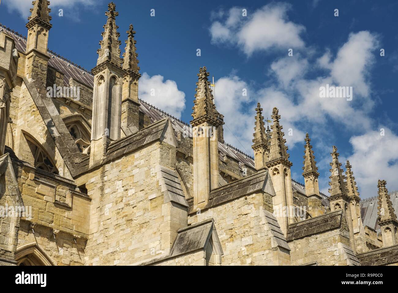 Exeter cathedral south tower hi-res stock photography and images - Alamy