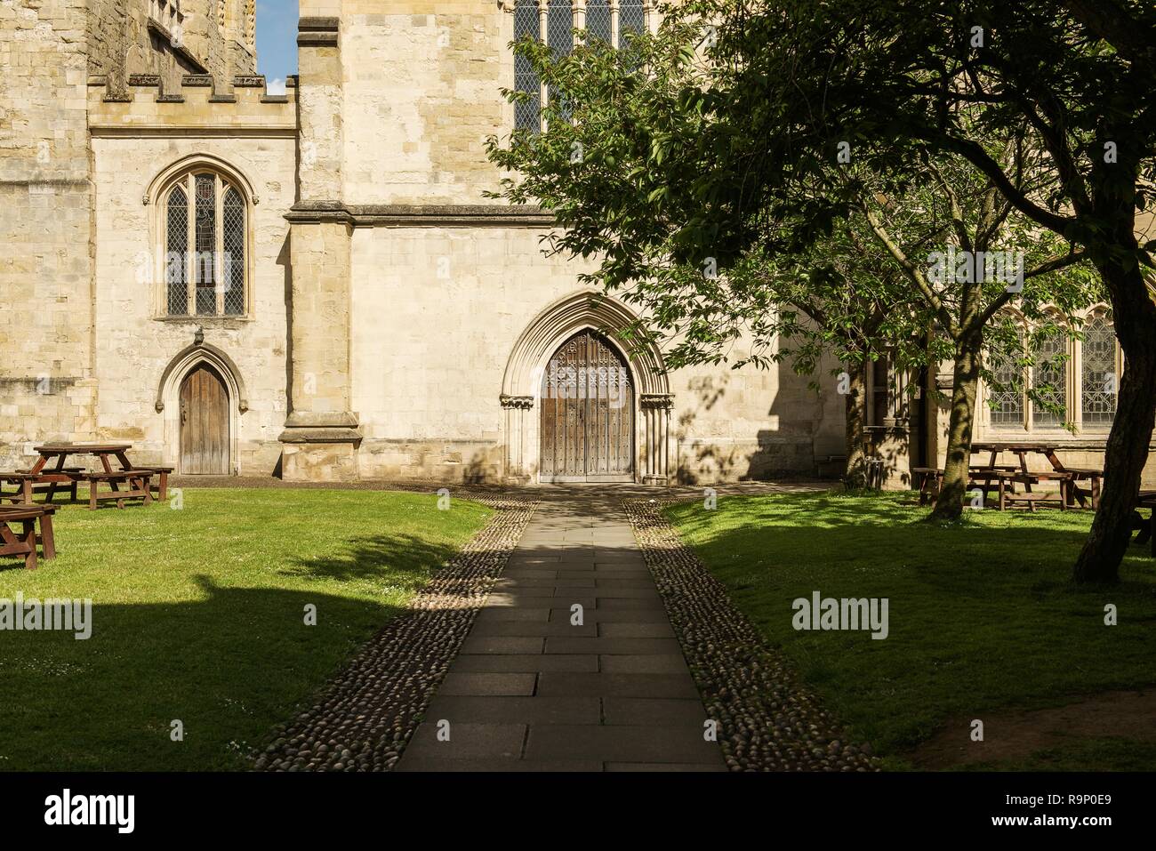 Exeter Cathedral and Close, Exeter Stock Photo - Alamy
