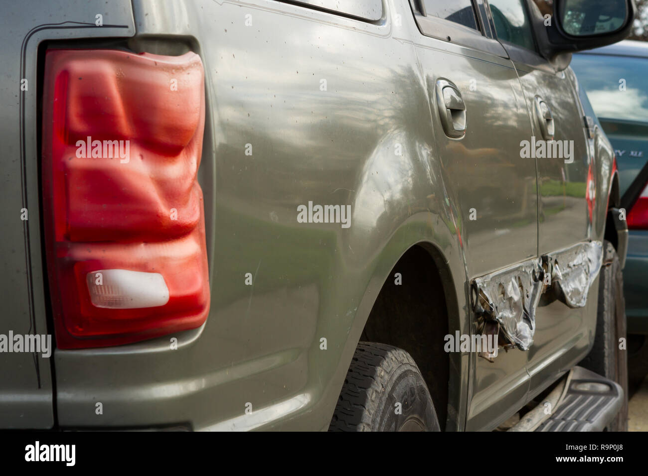 Melted Car Trim - These images were captured in neighborhoods near ...