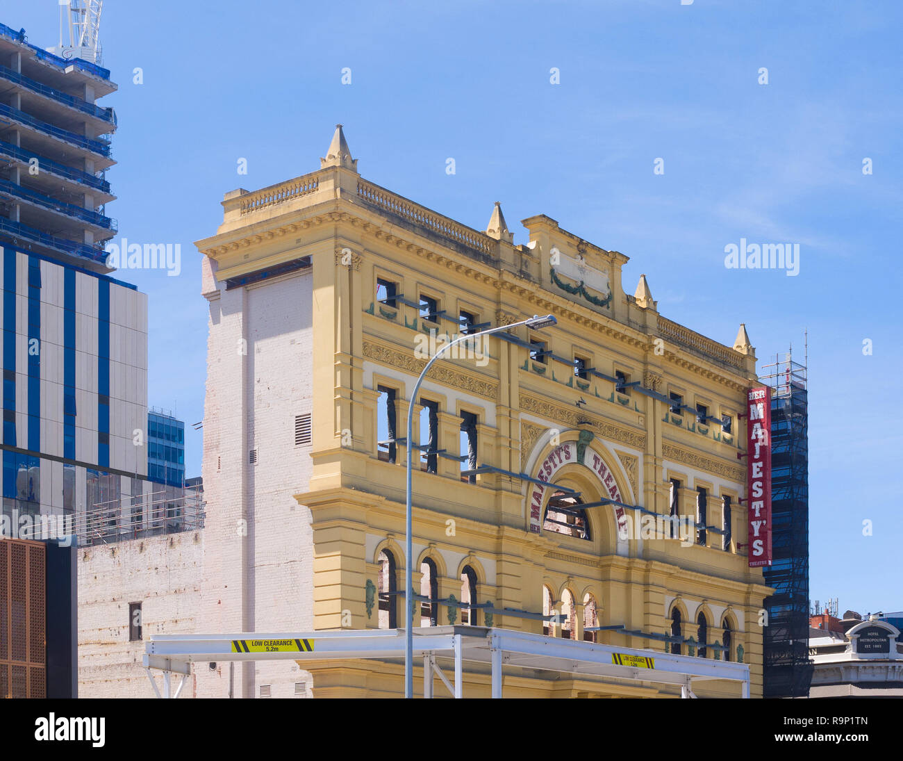 Restoration begins on Her Majesty's Theatre in Adelaide, South ...