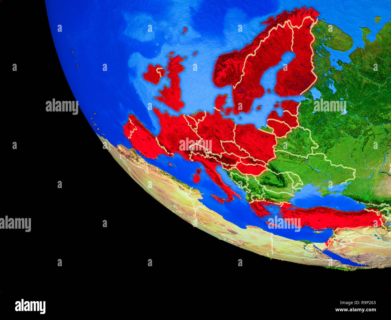 Oecd map hi-res stock photography and images - Alamy
