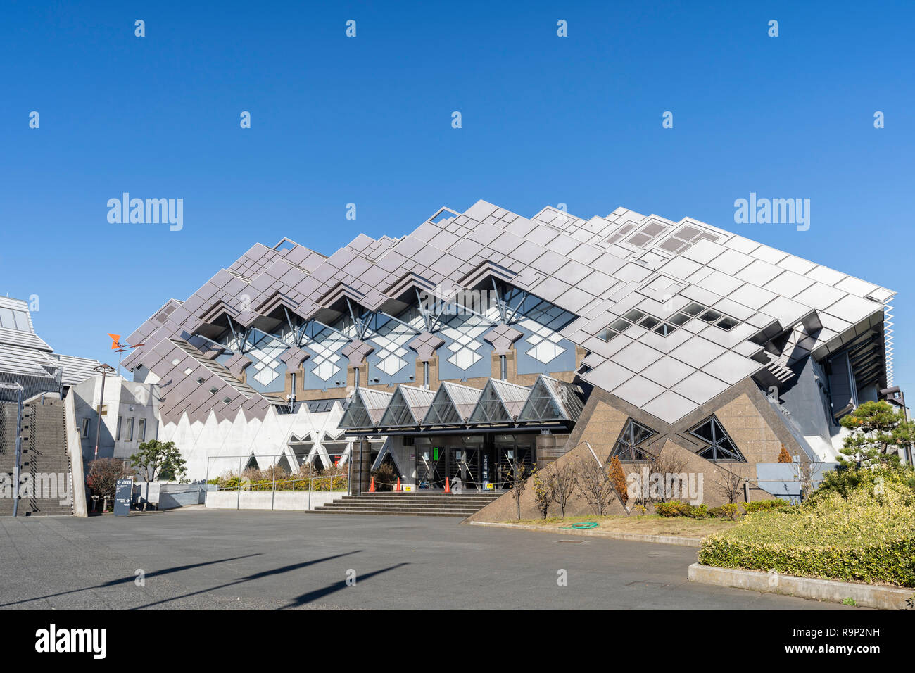 Tokyo Budo-kan, Adachi-Ku, Tokyo, Japan. Designed by Kijo Rokkaku ...