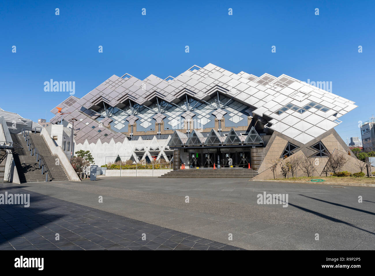 Tokyo Budo-kan, Adachi-Ku, Tokyo, Japan. Designed by Kijo Rokkaku ...