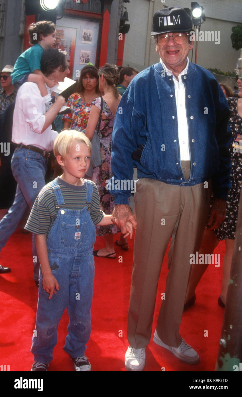 HOLLYWOOD, CA - JUNE 19: Actor Mason Gamble and actor Walter Matthau ...