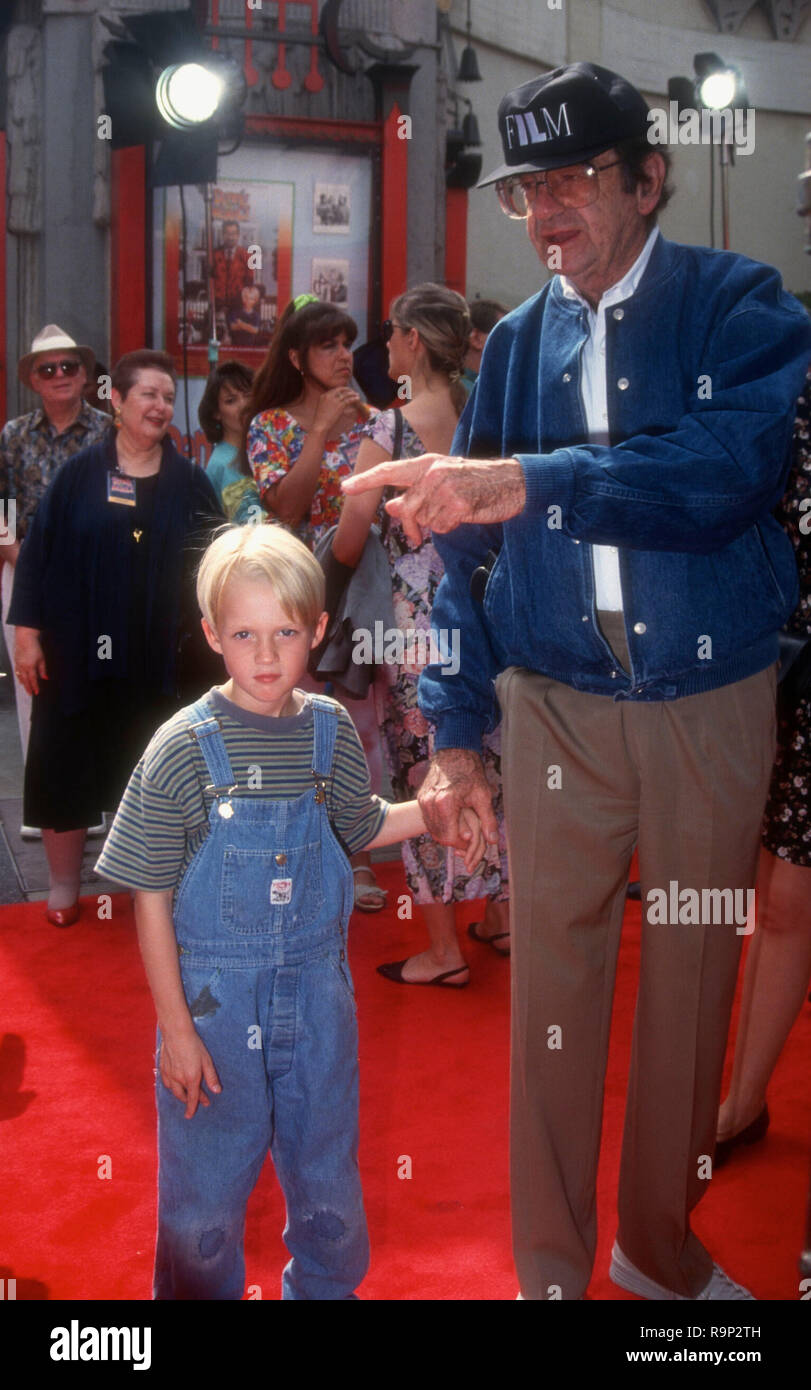 HOLLYWOOD, CA - JUNE 19: Actor Mason Gamble and actor Walter Matthau ...