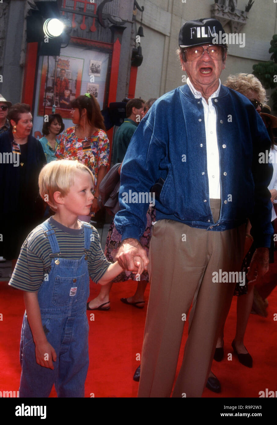 HOLLYWOOD, CA - JUNE 19: Actor Mason Gamble and actor Walter Matthau ...