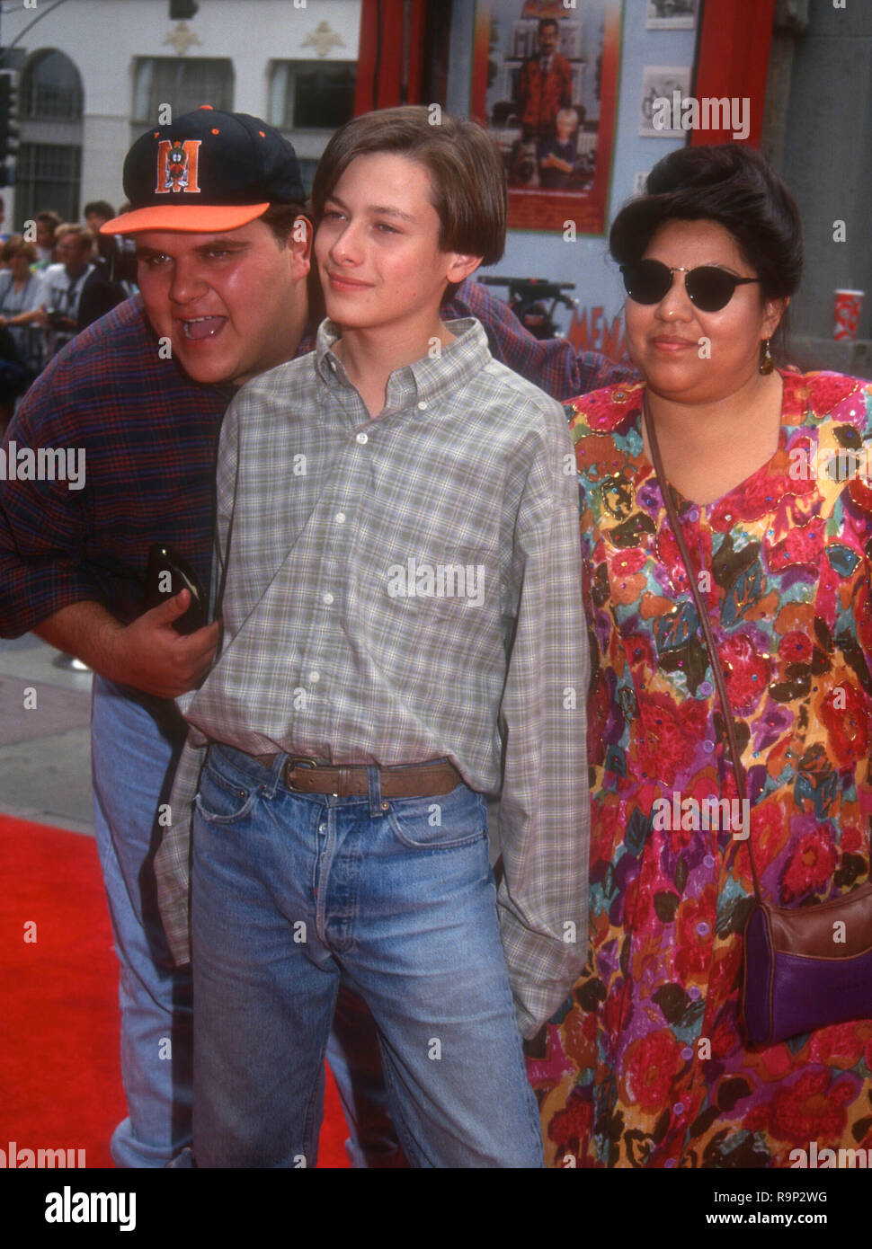HOLLYWOOD, CA - JUNE 19: Actor Edward Furlong and mother Elanor Tafoya ...