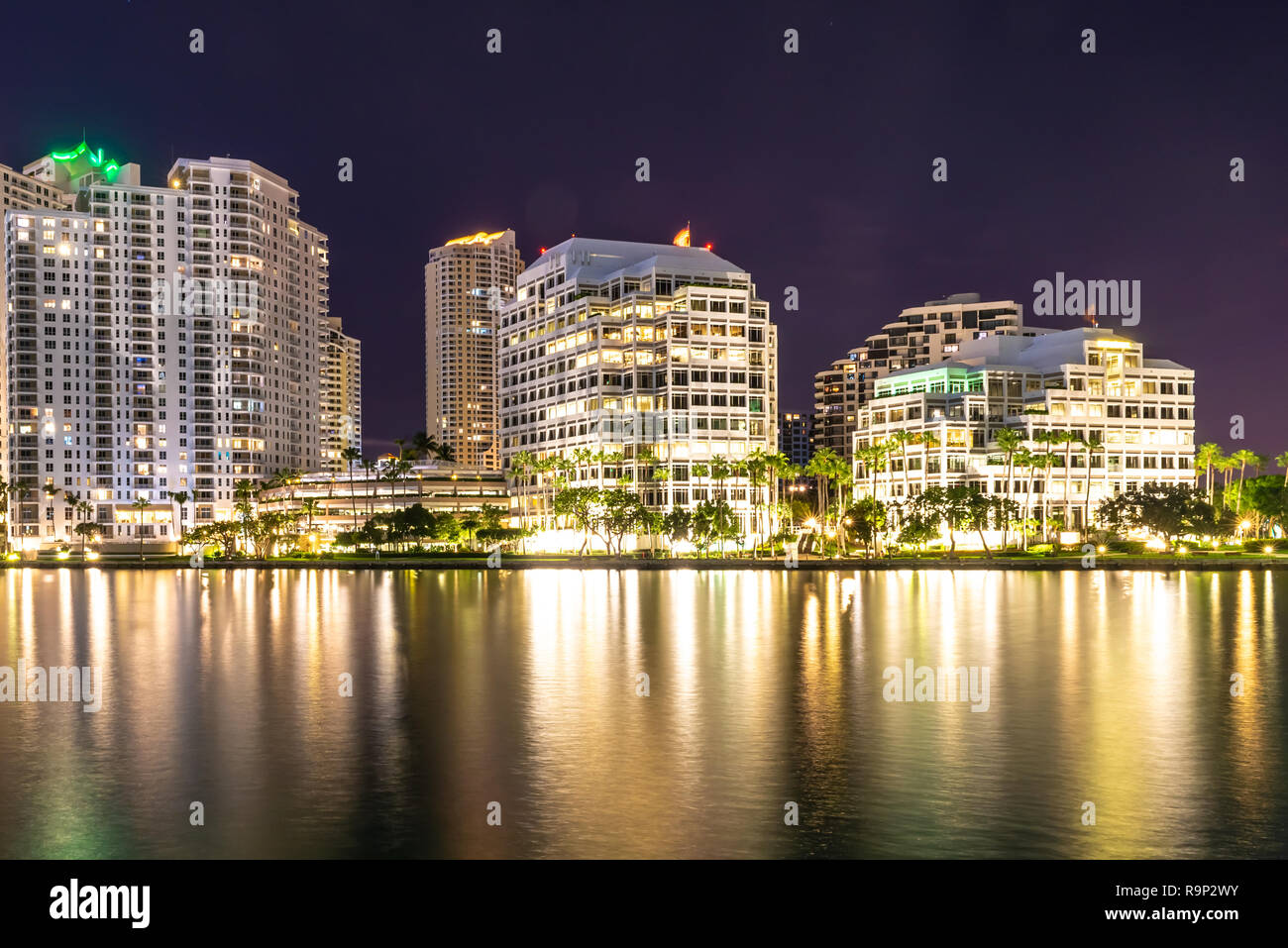 Brickell buildings hi-res stock photography and images - Alamy
