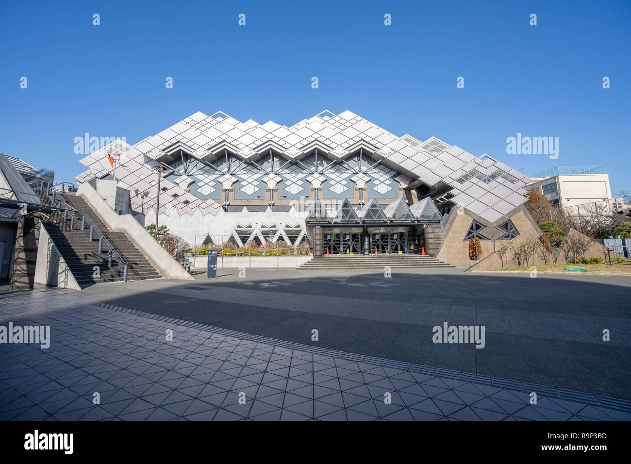 Tokyo Budo-kan, Adachi-Ku, Tokyo, Japan. Designed by Kijo Rokkaku ...