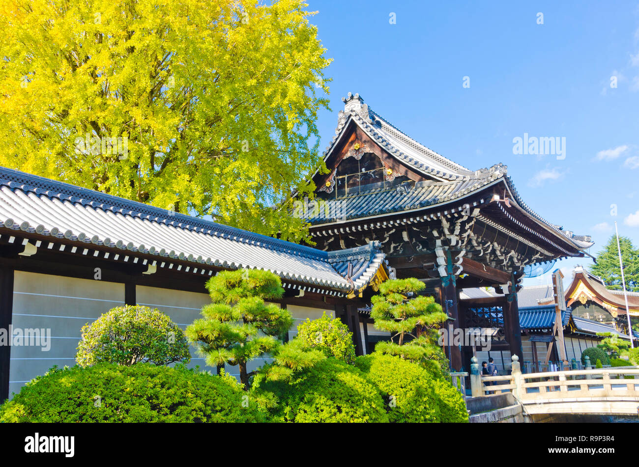 Nishi Honganji Temple in Kyoto Stock Photo - Alamy