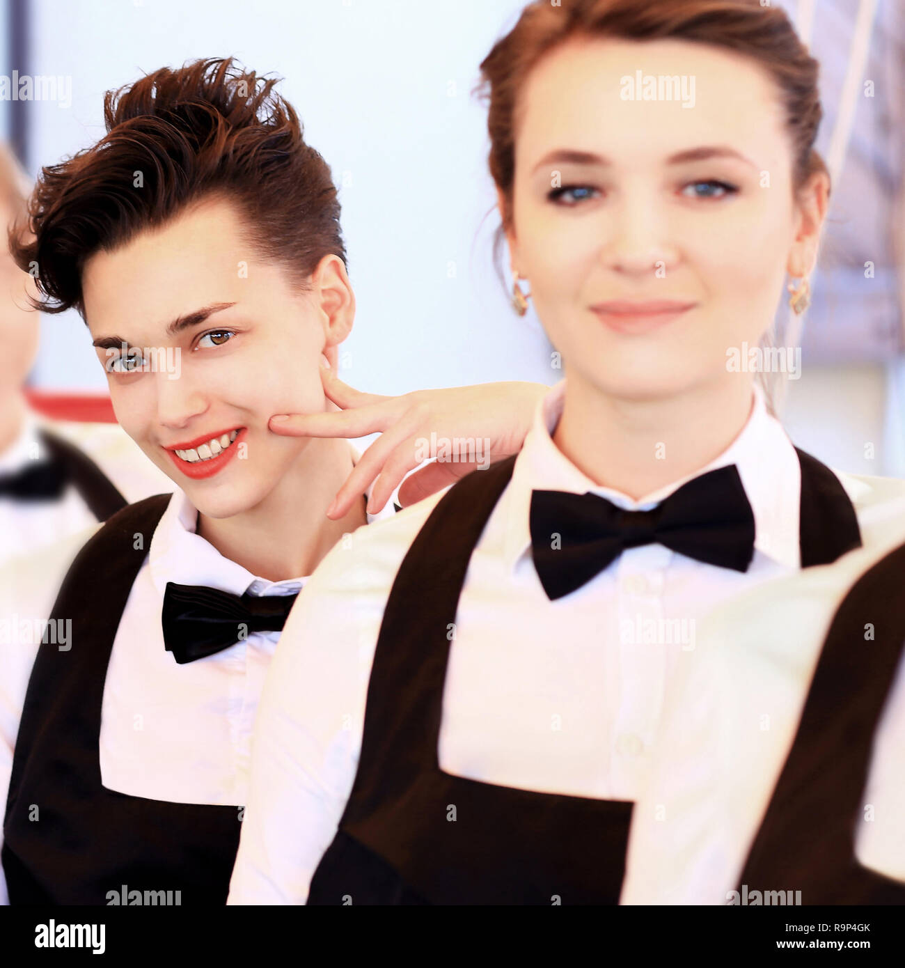 Waitresses group hi-res stock photography and images - Alamy