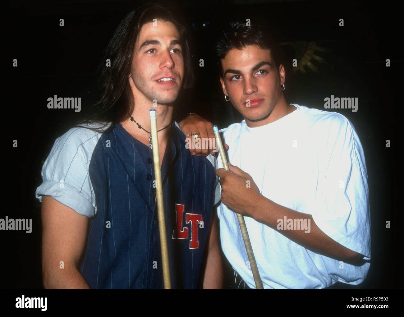 HOLLYWOOD, CA - JUNE 19: Actor/musician Phil Buckman and actor Chris ...