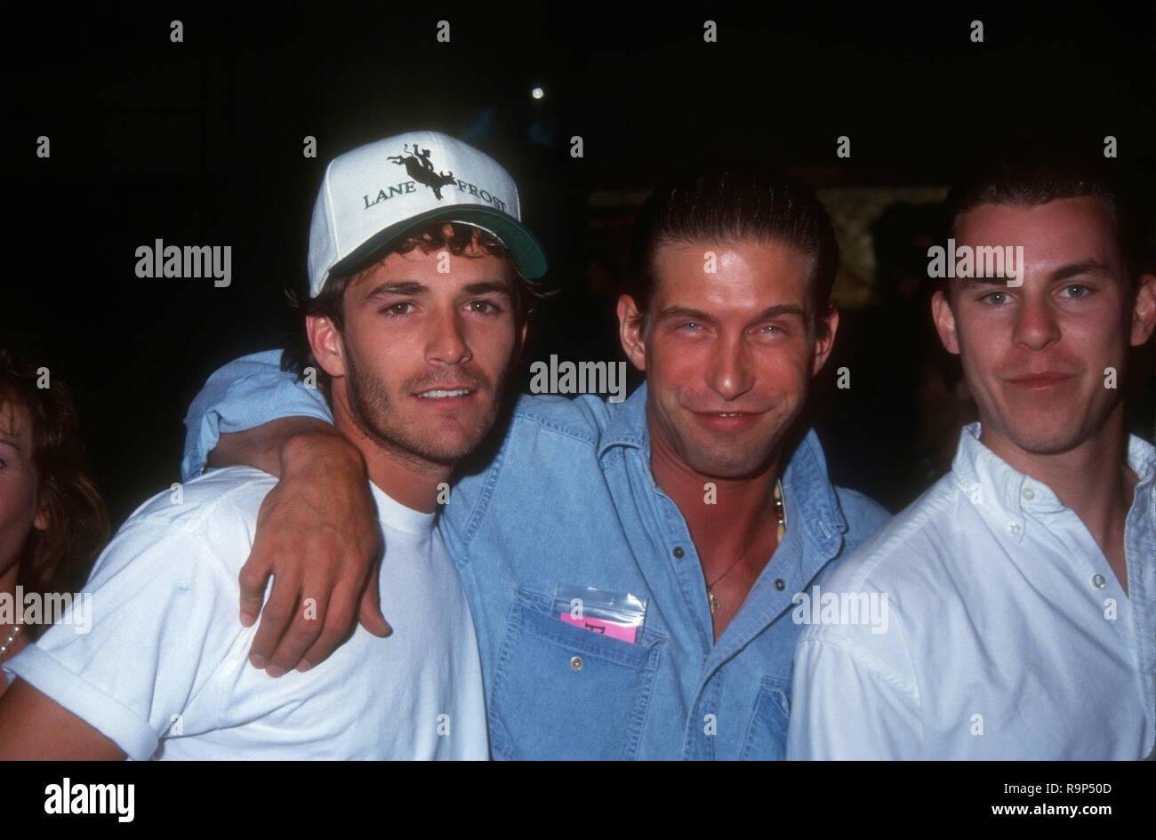 HOLLYWOOD, CA - JUNE 19: Actor Luke Perry, actor Stephen Baldwin and ...
