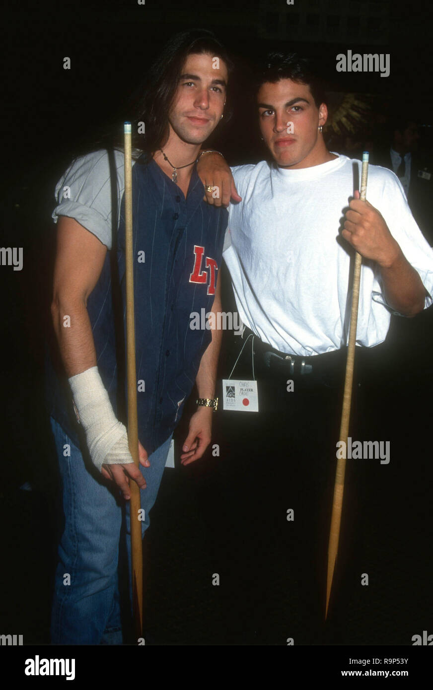 HOLLYWOOD, CA - JUNE 19: Actor/musician Phil Buckman and actor Chris ...