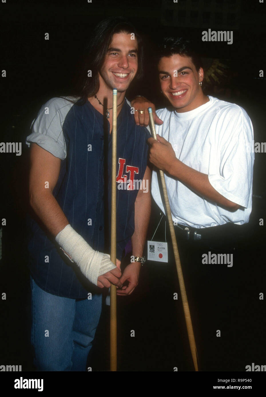 HOLLYWOOD, CA - JUNE 19: Actor/musician Phil Buckman and actor Chris ...