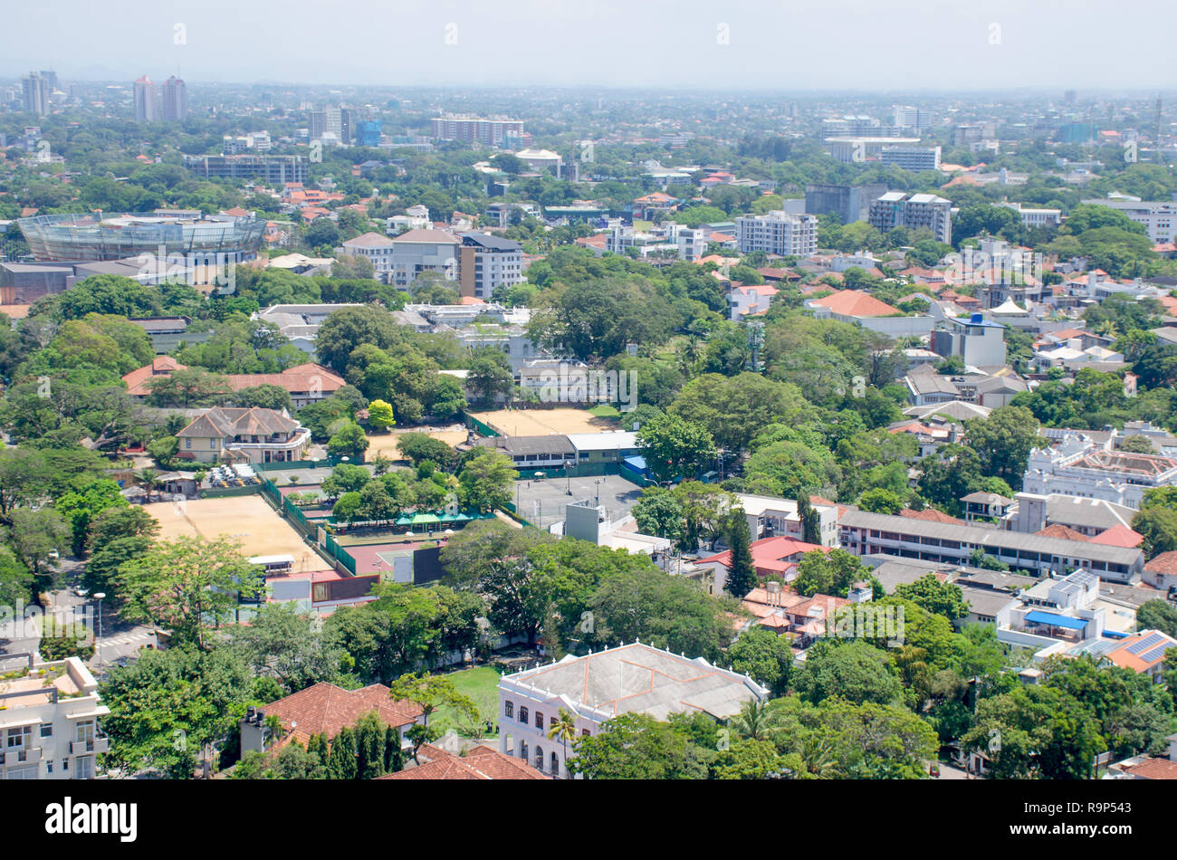 Top view landscape city of Colombo of Sri Lanka Stock Photo - Alamy