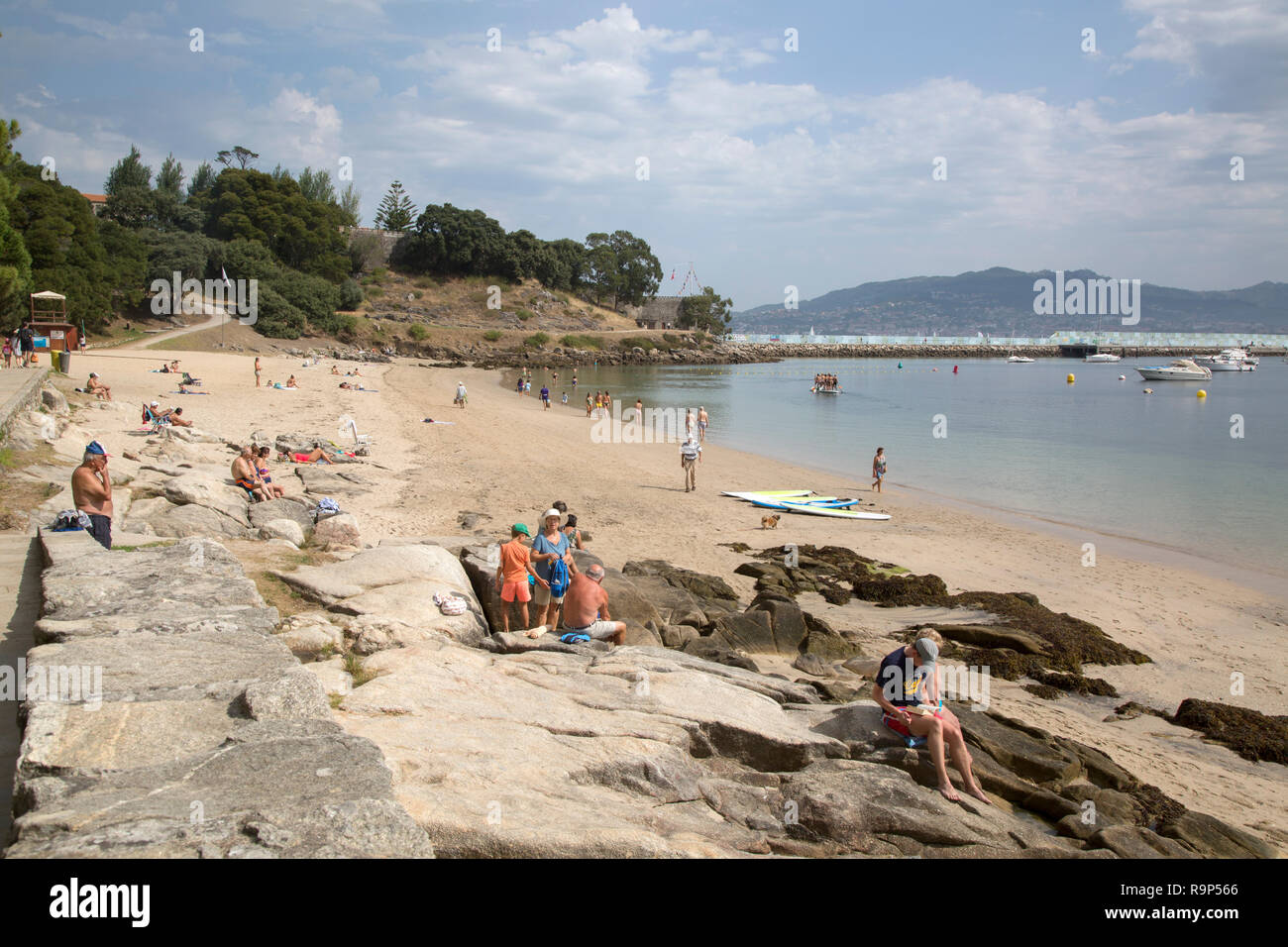 Beach baiona hi-res stock photography and images - Alamy