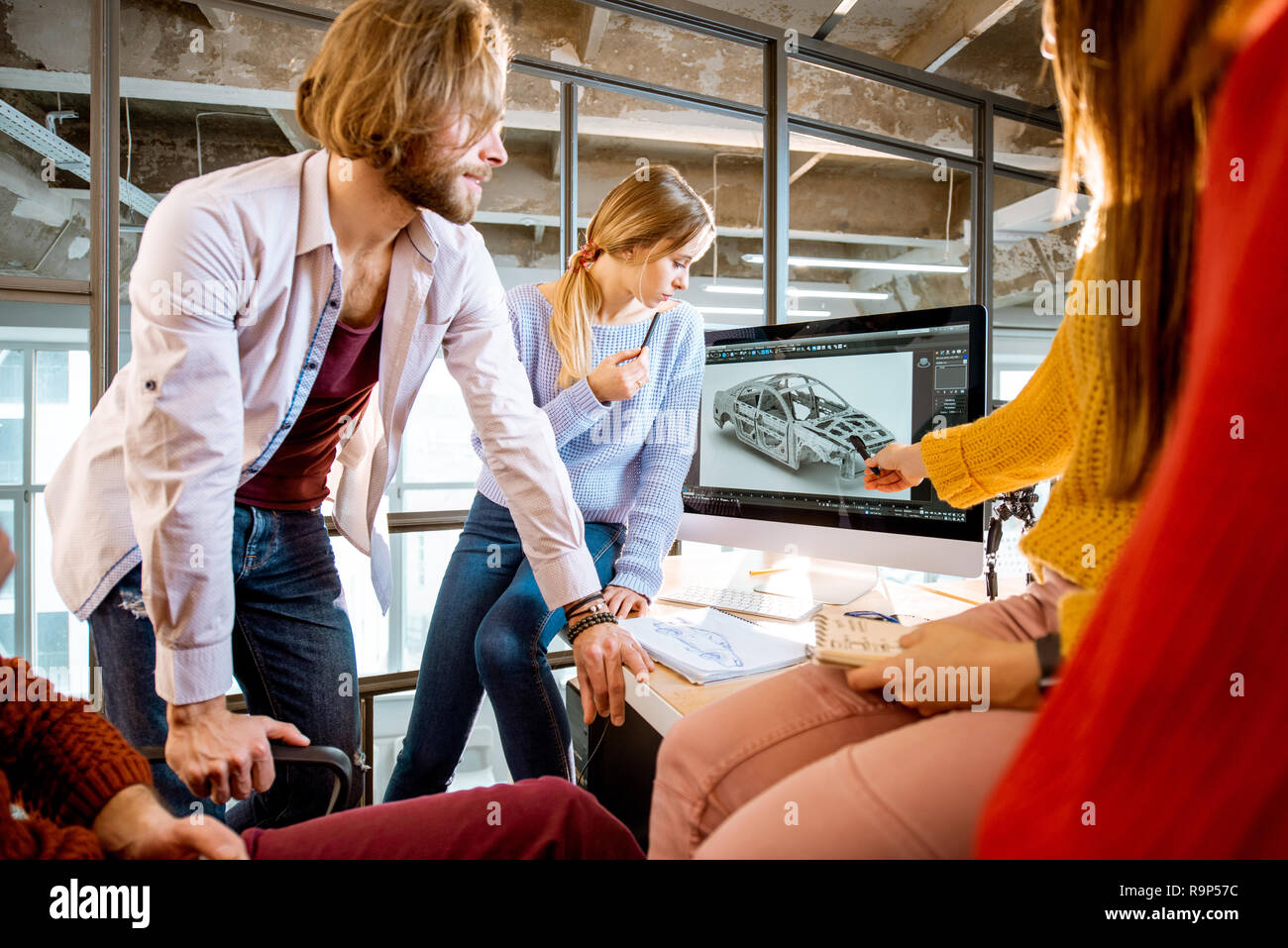 Car prototype designers model hi-res stock photography and images - Alamy