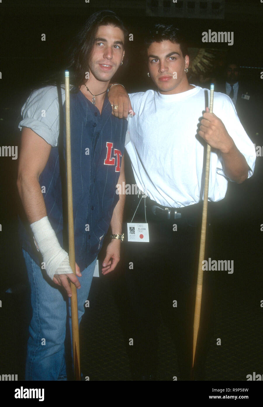HOLLYWOOD, CA - JUNE 19: Actor/musician Phil Buckman and actor Chris ...
