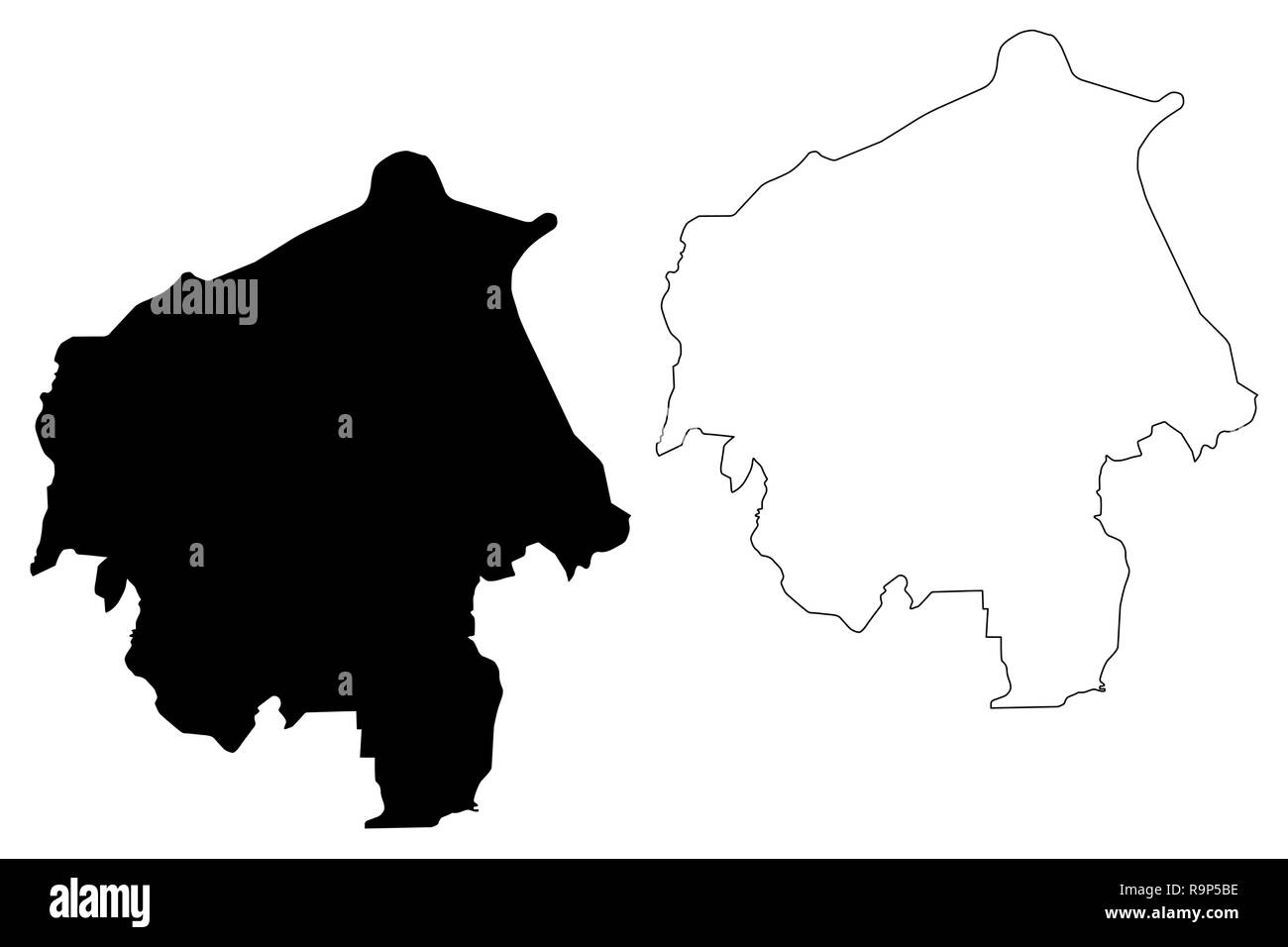 Oyo State (Subdivisions of Nigeria, Federated state of Nigeria) map ...