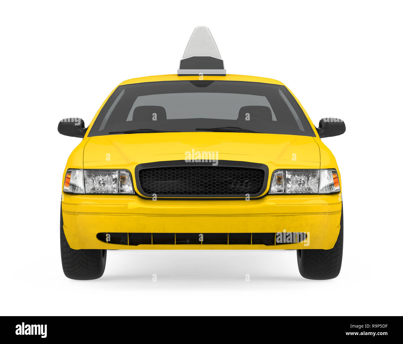 Yellow cab Cut Out Stock Images & Pictures - Alamy