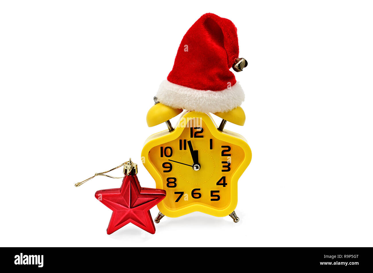 An asterisk Christmas clock shows the remaining time until midnight ...