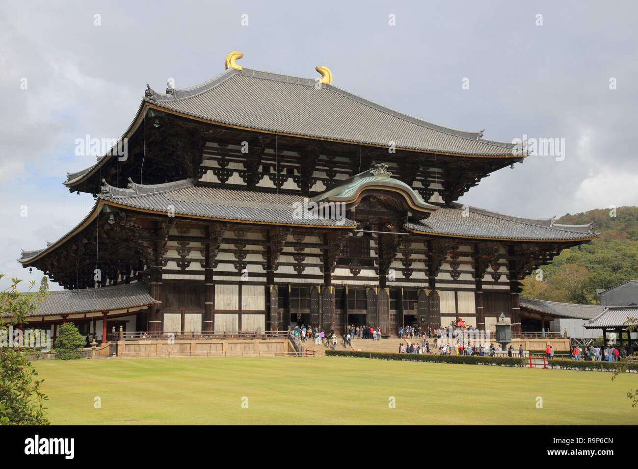 todaiji temple in the old japanese capital of nara japan Stock Photo ...