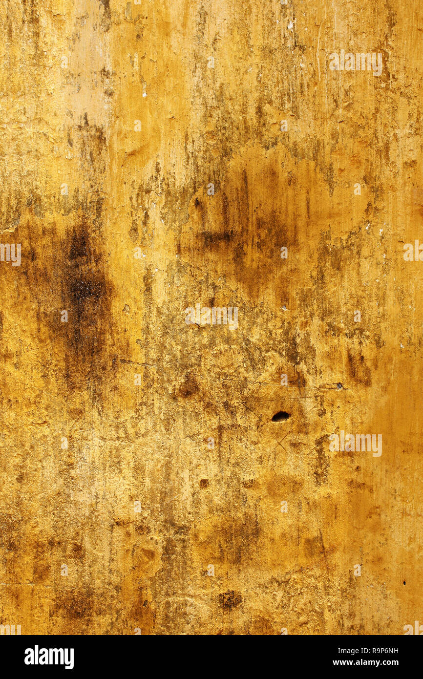 Ochre stucco background hi-res stock photography and images - Alamy