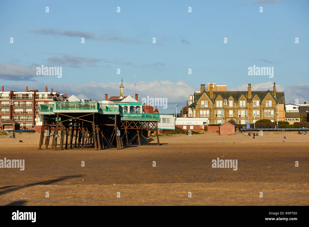 Lytham Saint Annes Lancashire, seafront waterfront promenade seaside ...