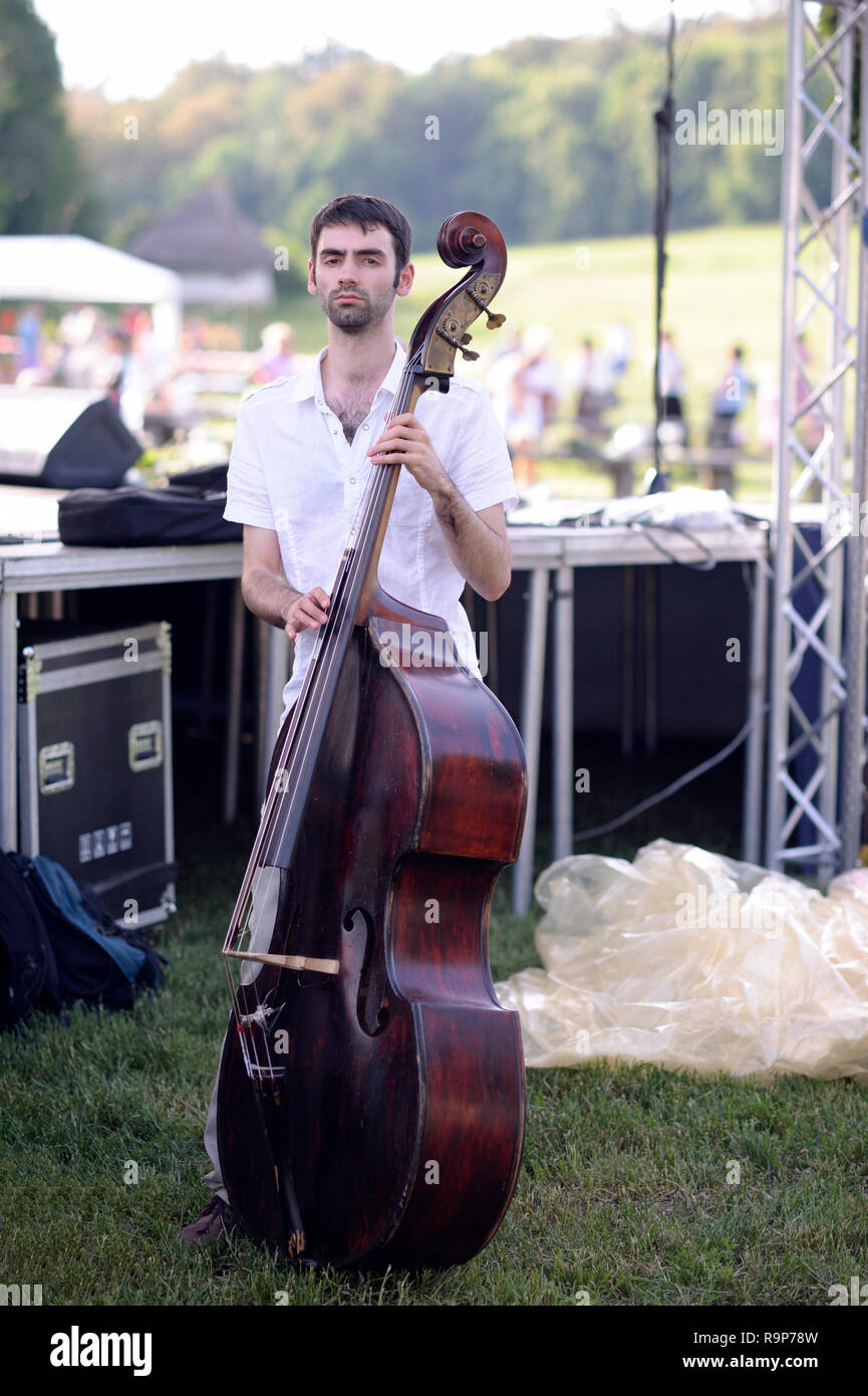Playing contrabass hi-res stock photography and images - Alamy