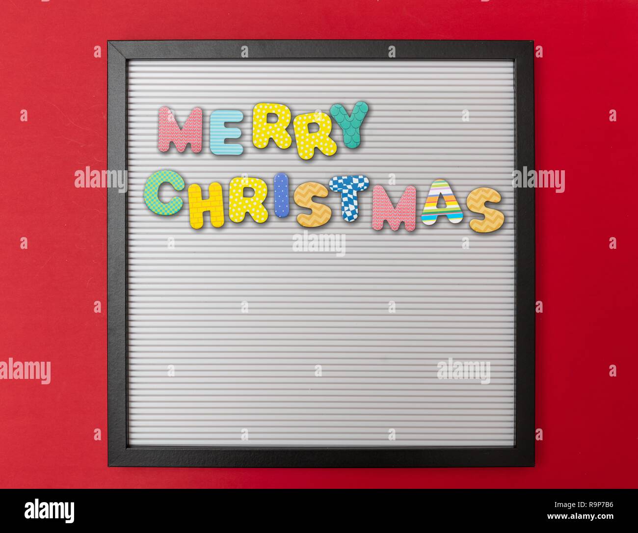 Merry christmas text message hi-res stock photography and images - Alamy