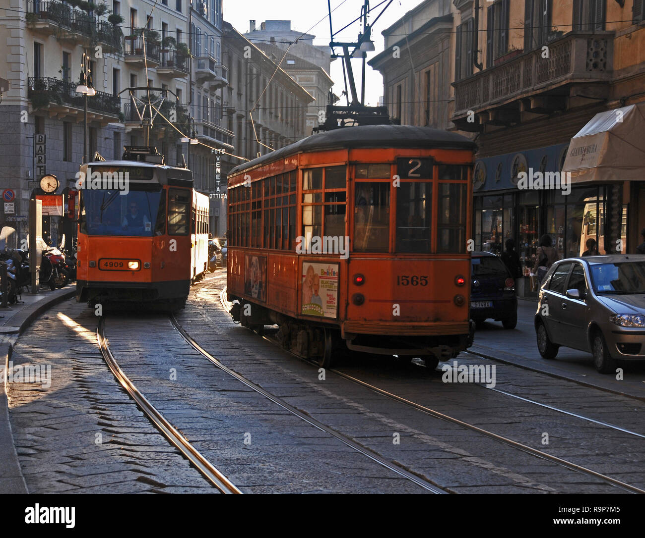 Getting Around In Milan High Resolution Stock Photography and Images ...