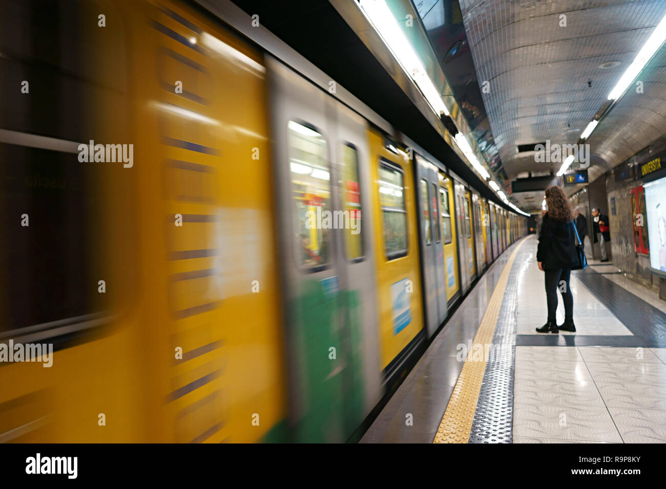 Naples napoli metro hi-res stock photography and images - Alamy